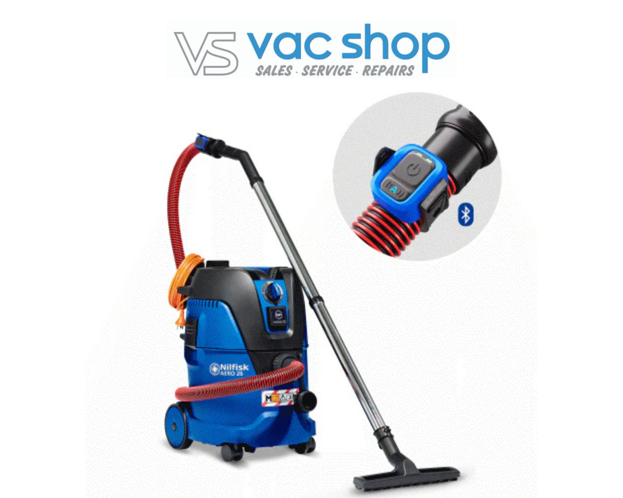 Aero 26 Wet Dry Vacuum H Class - Free Shipping – Vac Shop